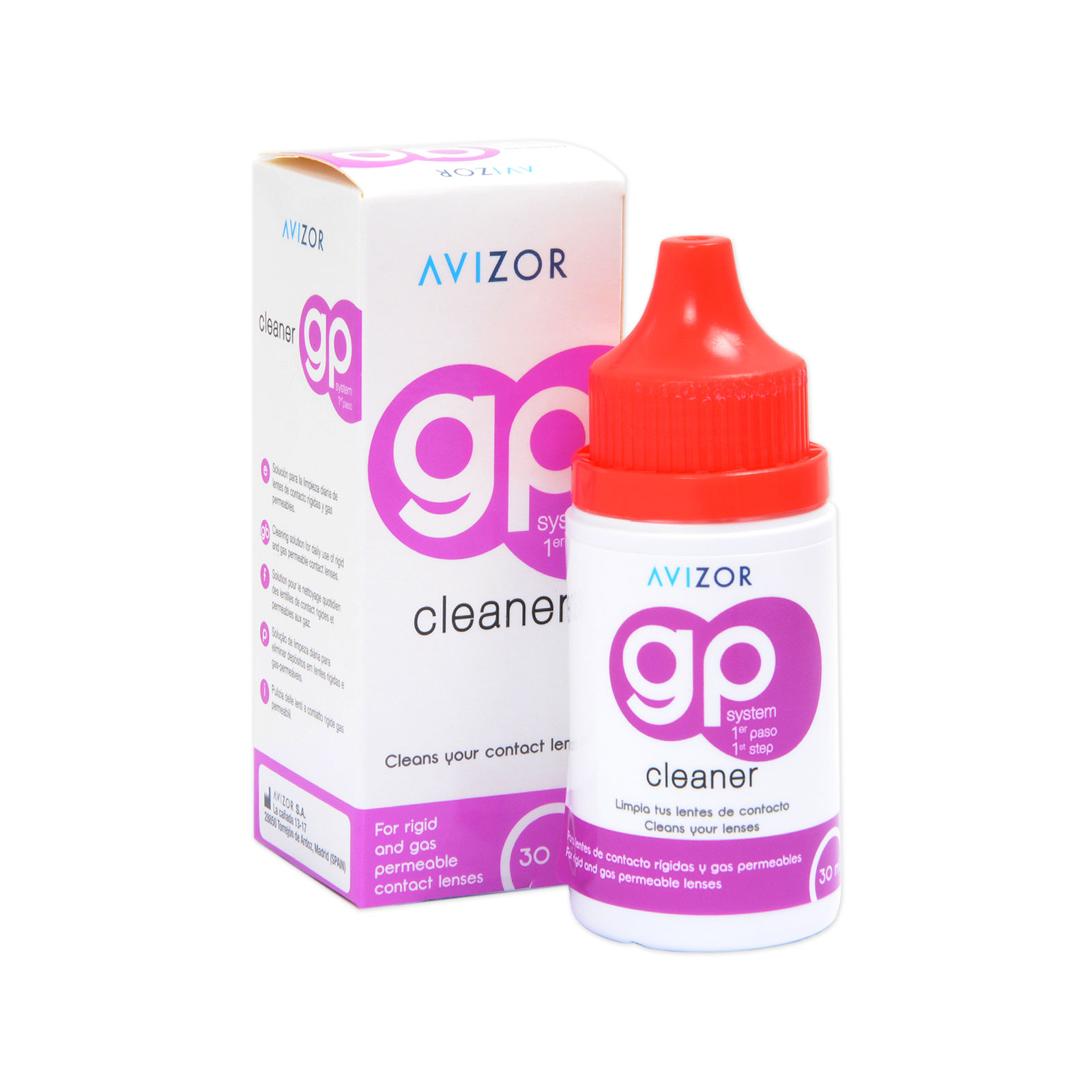 GP Cleaner | GP | Avizor | Pflegemittel | Vision Contact