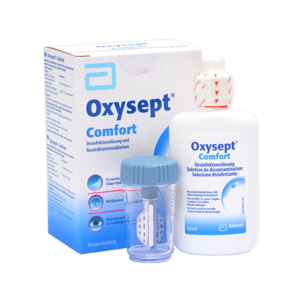 Oxysept Comfort – Peroxid-Kontaktlinsenpflege von AMO ohne ...
